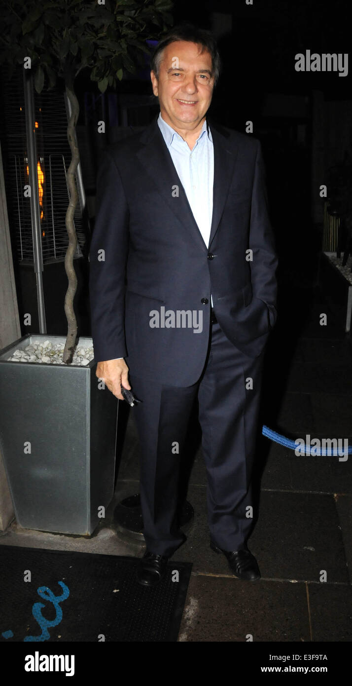 Launch of Martell Very Special Nights at Le Caprice Featuring: Raymond ...