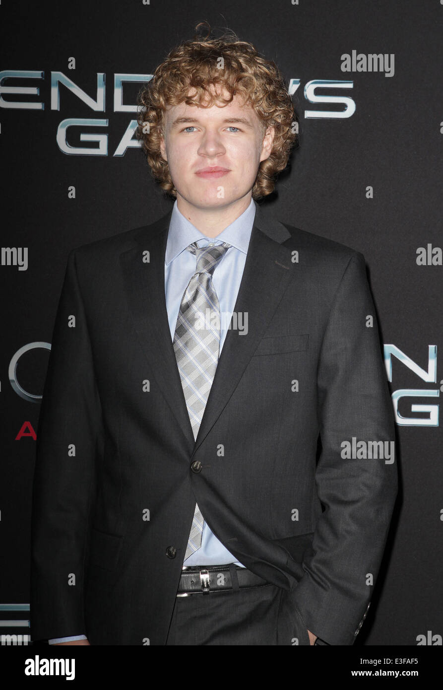Ender's Game - Los Angeles Premiere - Arrivals Featuring: Caleb J ...