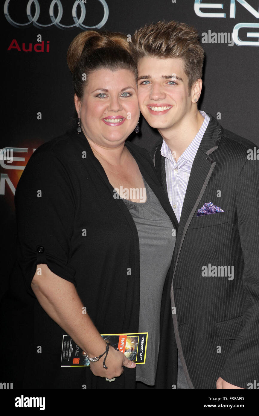 Ender's Game - Los Angeles Premiere - Arrivals Featuring: Brandon Tyler ...