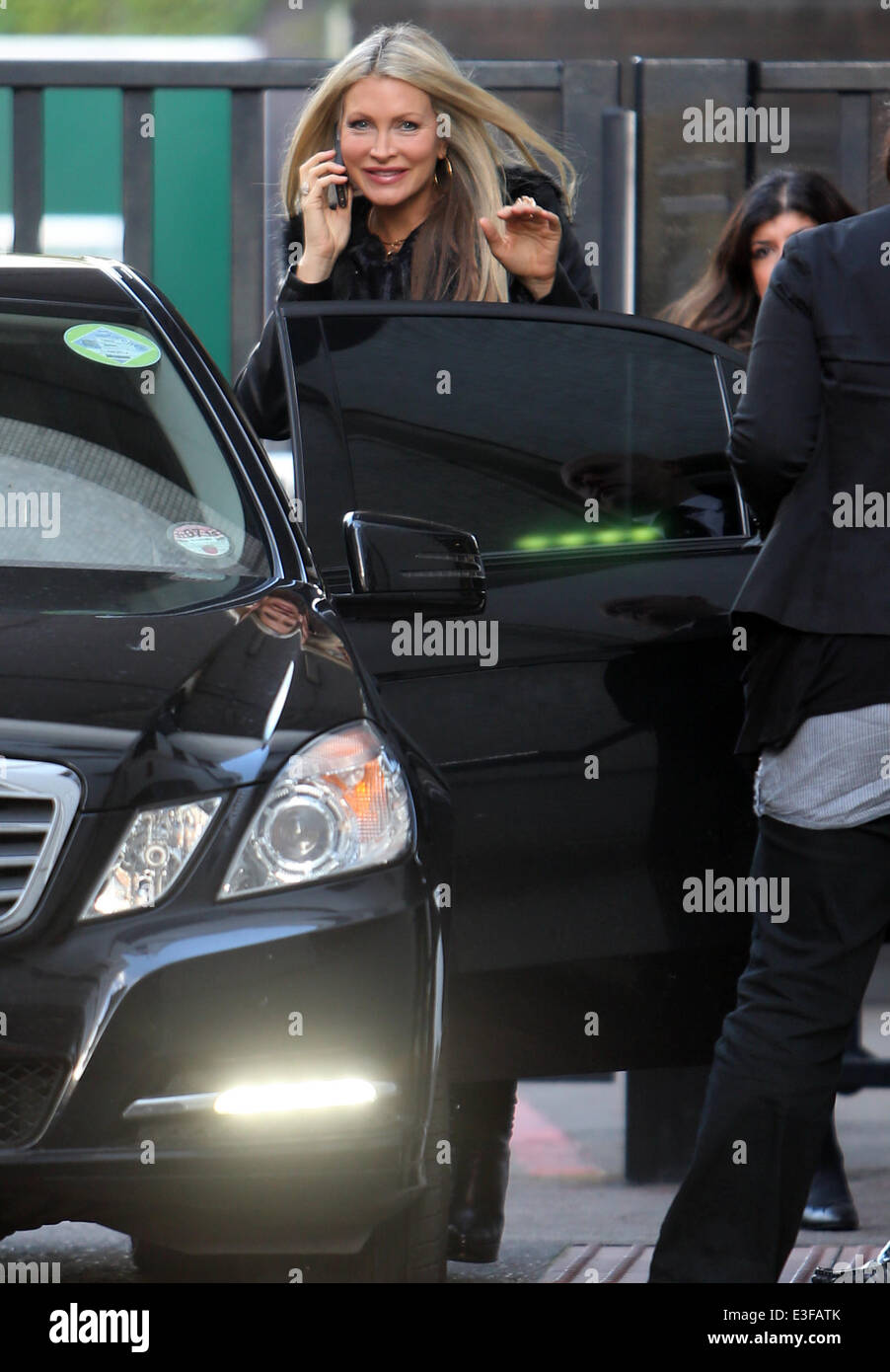 Caprice outside the ITV studios Featuring: Caprice Where: London ...