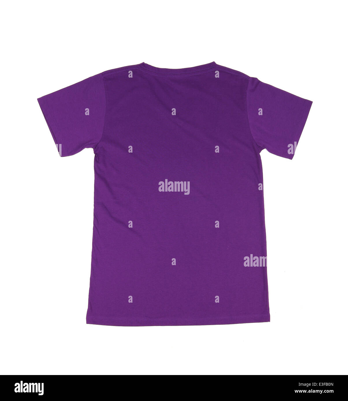 Shirt template back side Cut Out Stock Images & Pictures - Alamy