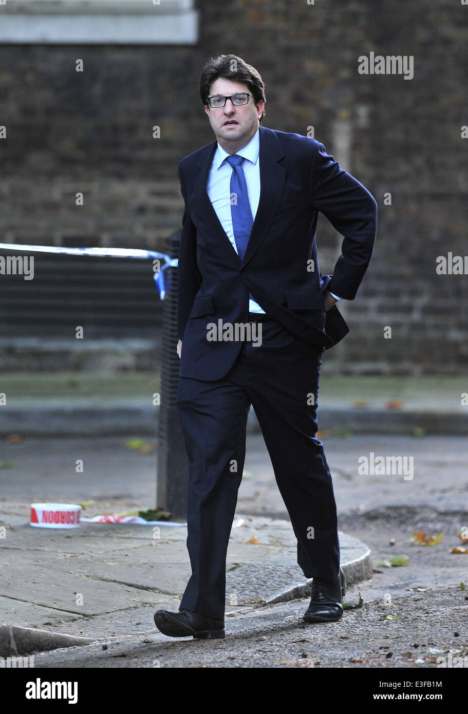 Ministers arrive at 10 Downing Street for a Cabinet meeting. Featuring ...