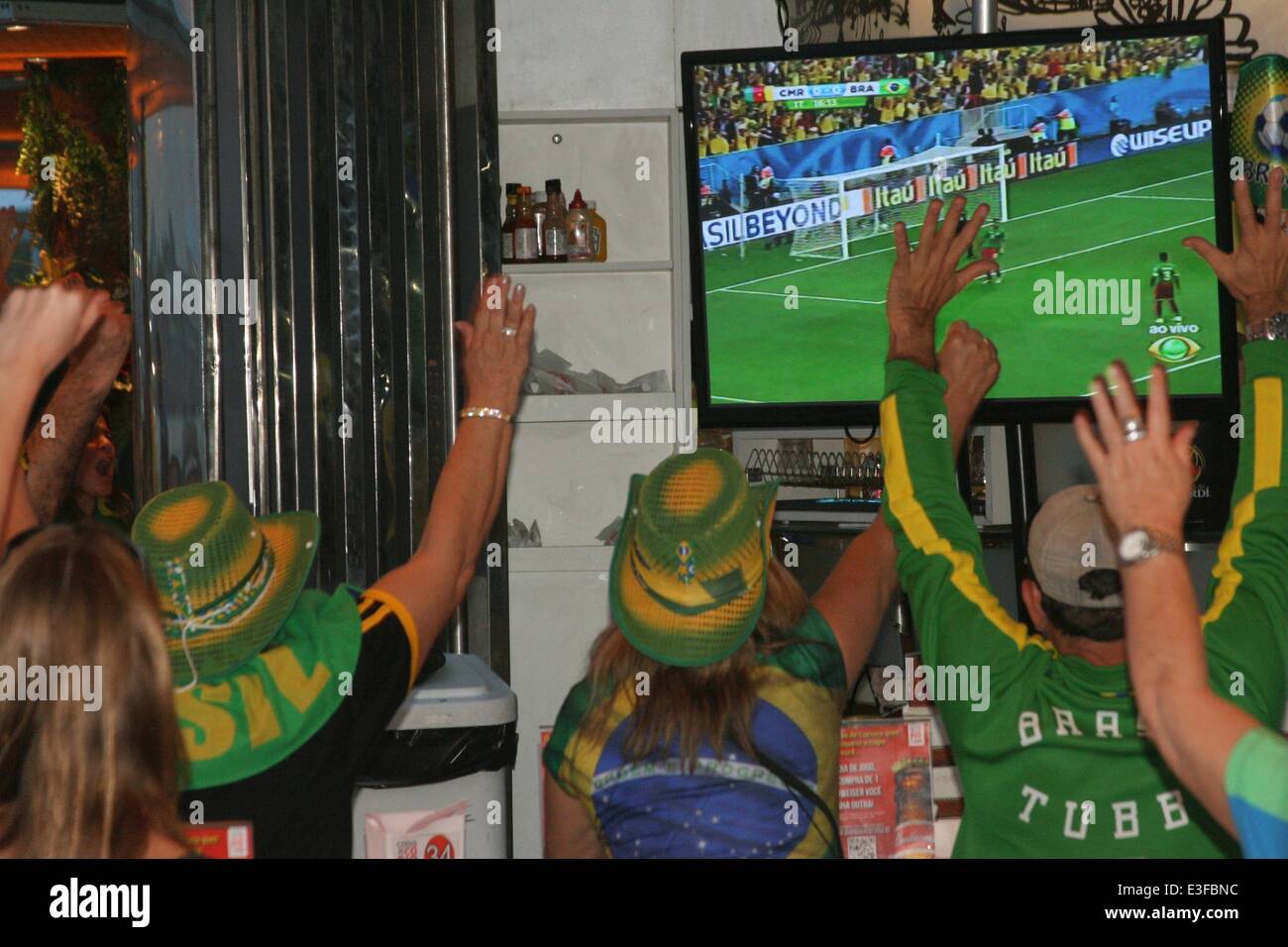 Rio celebration world cup hi-res stock photography and images - Alamy