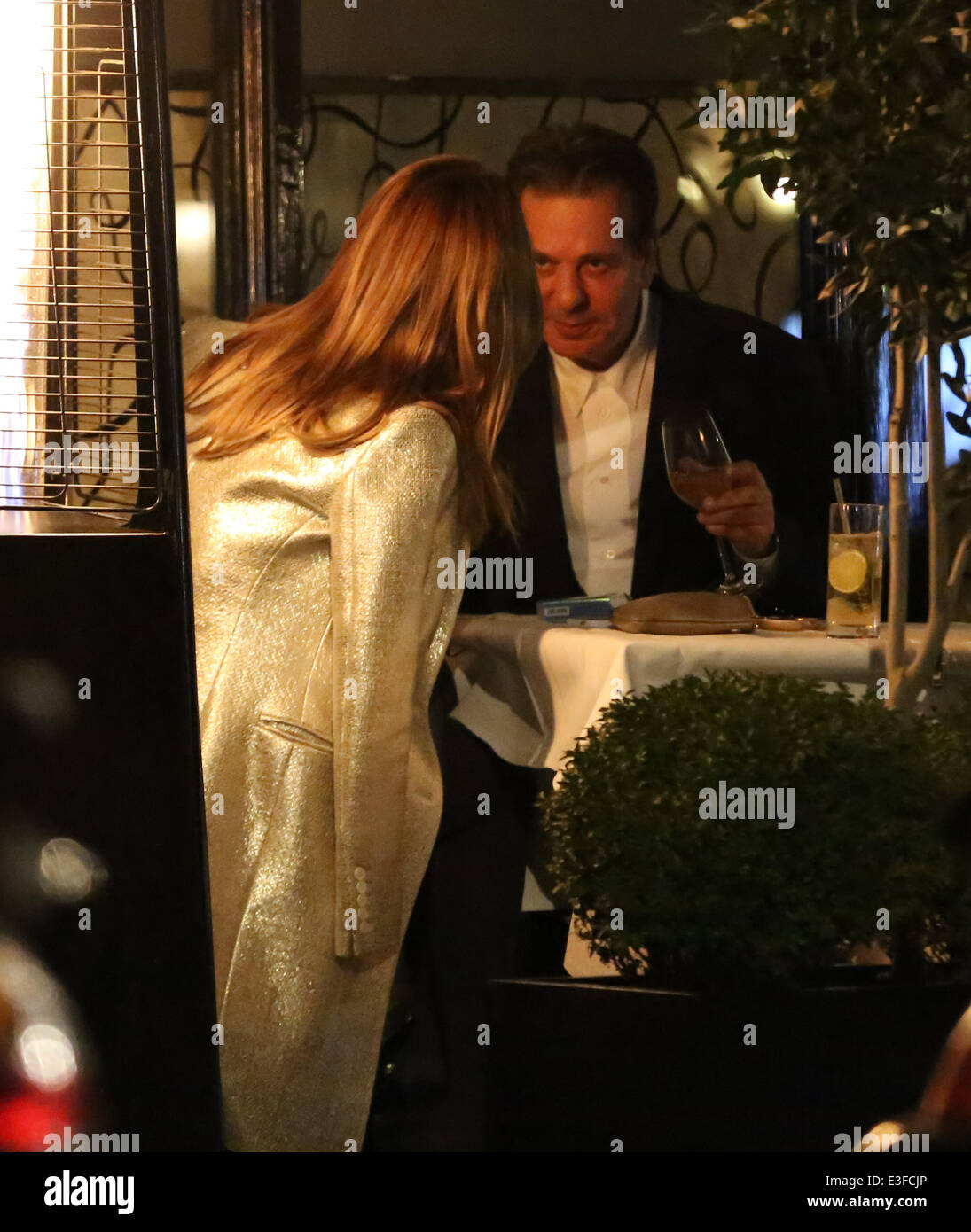 Trinny Woodall and Charles Saatchi seen getting very cosy on another ...