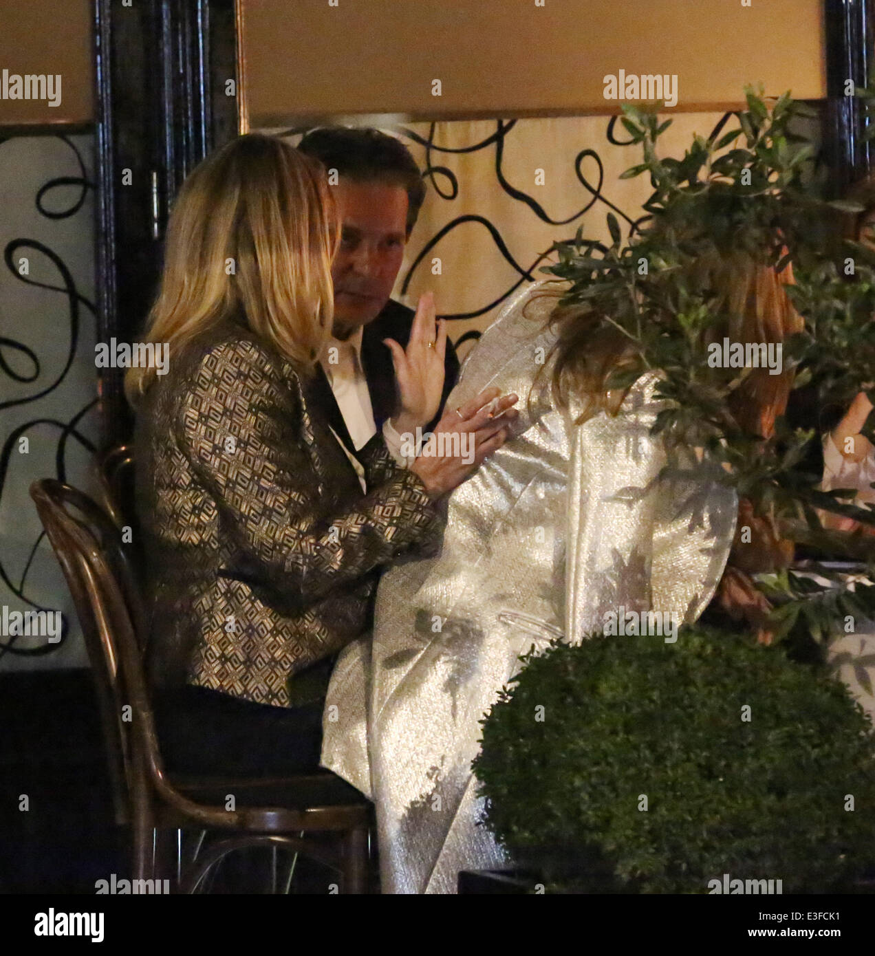 Trinny Woodall and Charles Saatchi seen getting very cosy on another ...