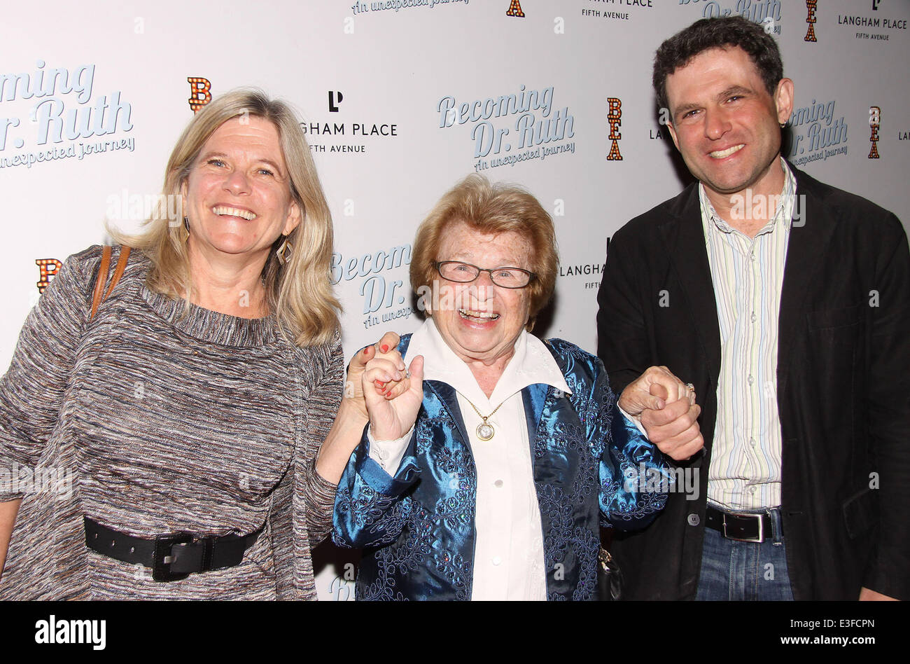 Opening night of the new play Becoming Dr. Ruth, at the Westside ...
