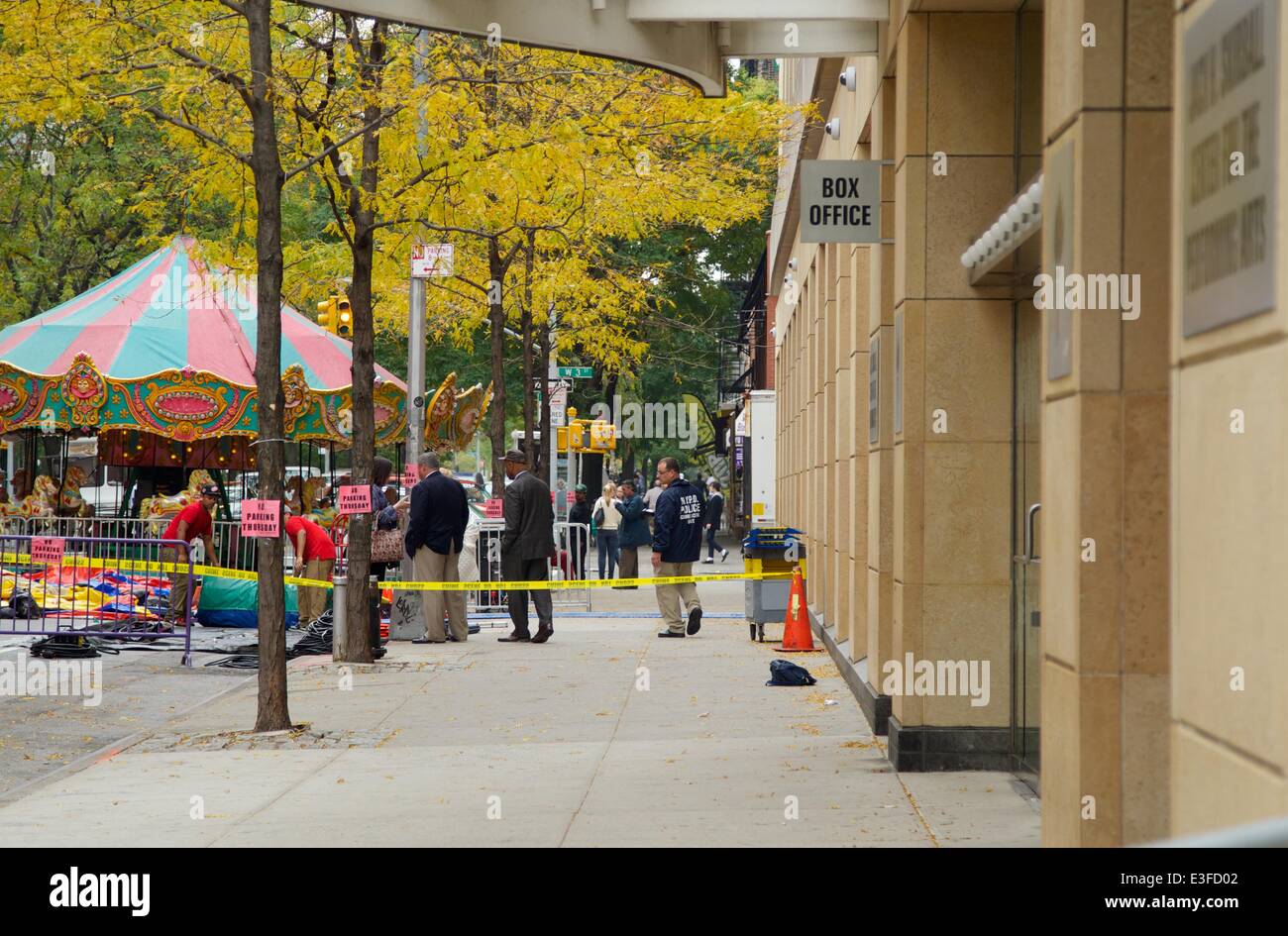 Police Investigation at NYU Skirball Center for the Performing Arts in ...