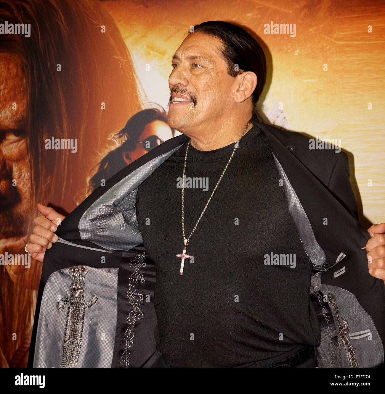 Danny Trejo attending the fan screening of Machete Kills at Cubix ...
