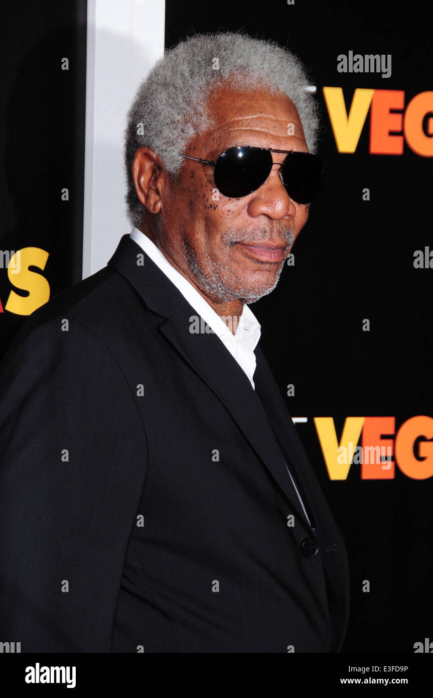 NY Premiere of Last Vegas arrivals Featuring: Morgan Freeman Where: NY ...