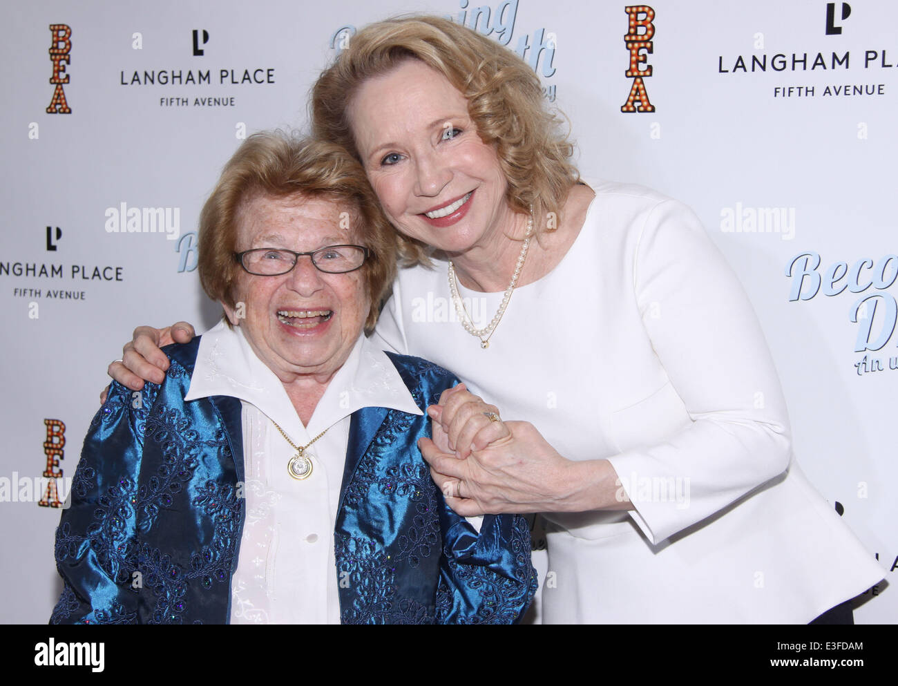 Opening night VIP party for the new play Becoming Dr. Ruth, at the ...