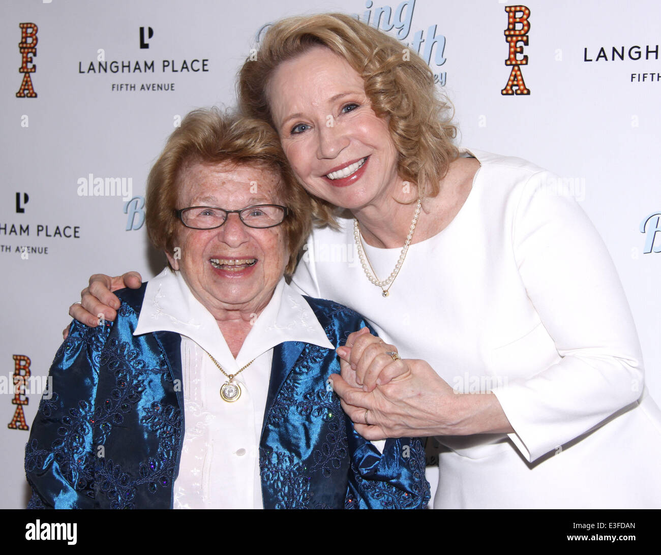 Opening night VIP party for the new play Becoming Dr. Ruth, at the ...