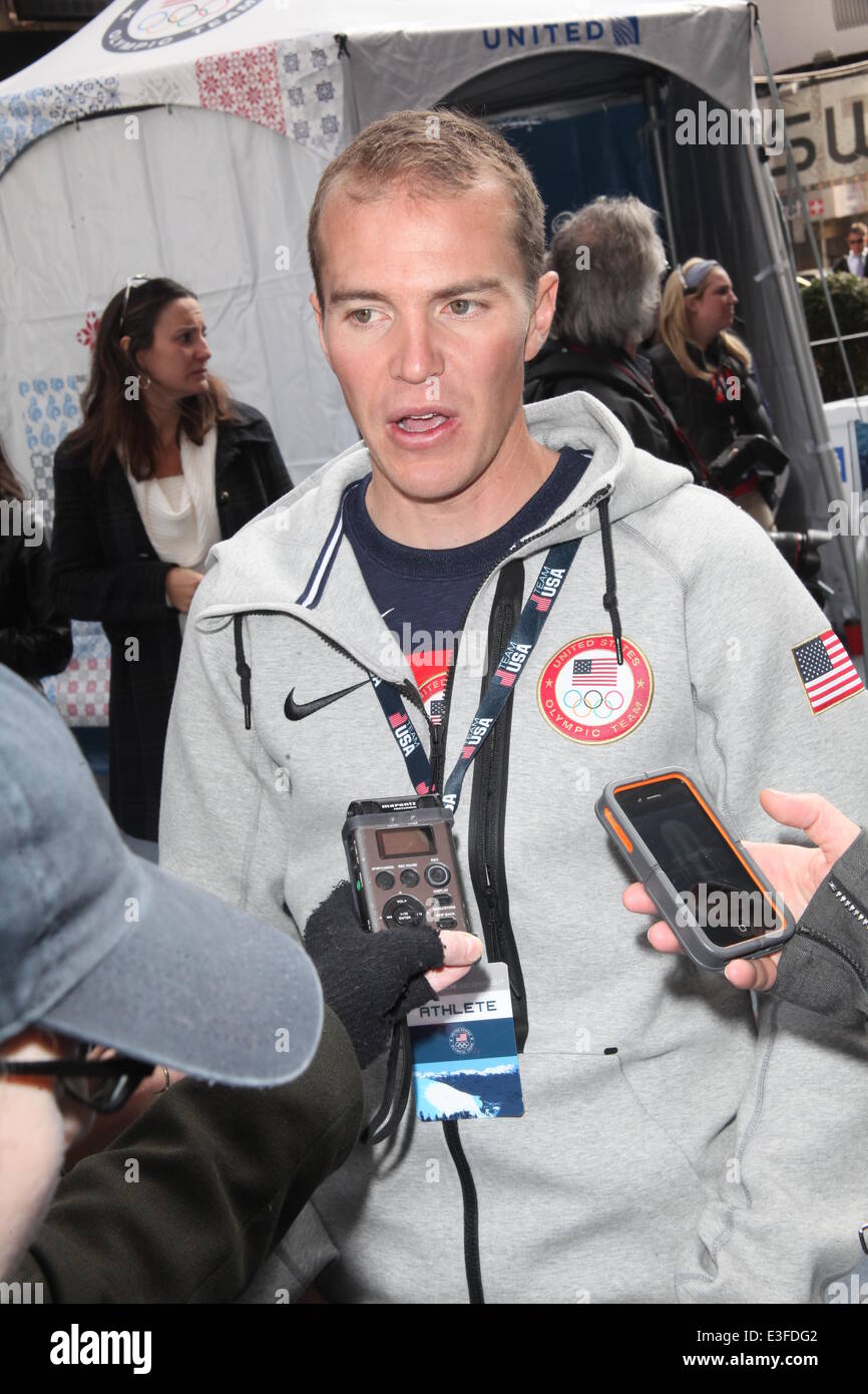 Times Square To Present USOC 100 Days Out Celebration Featuring: Billy ...