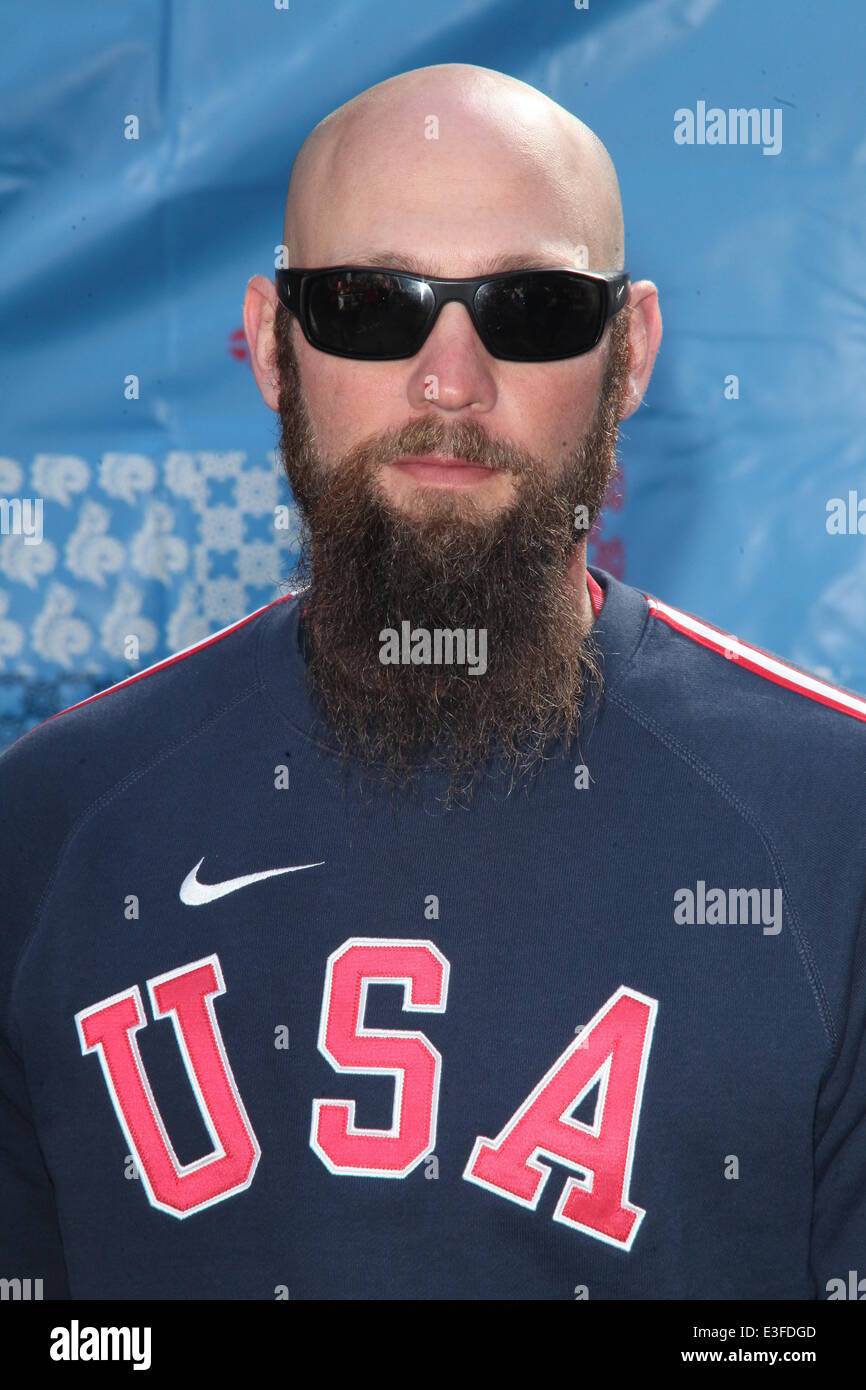 Times Square To Present USOC 100 Days Out Celebration Featuring: Heath ...