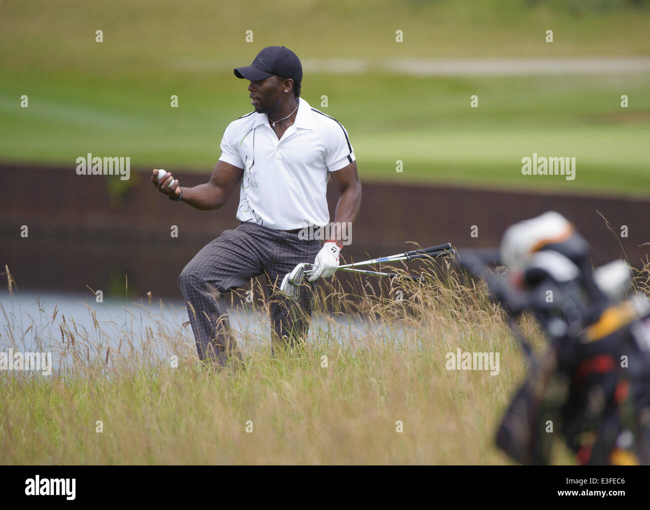 Ash, Kent, UK. 23rd June, 2014. The Open Golf Regional Qualifier played ...