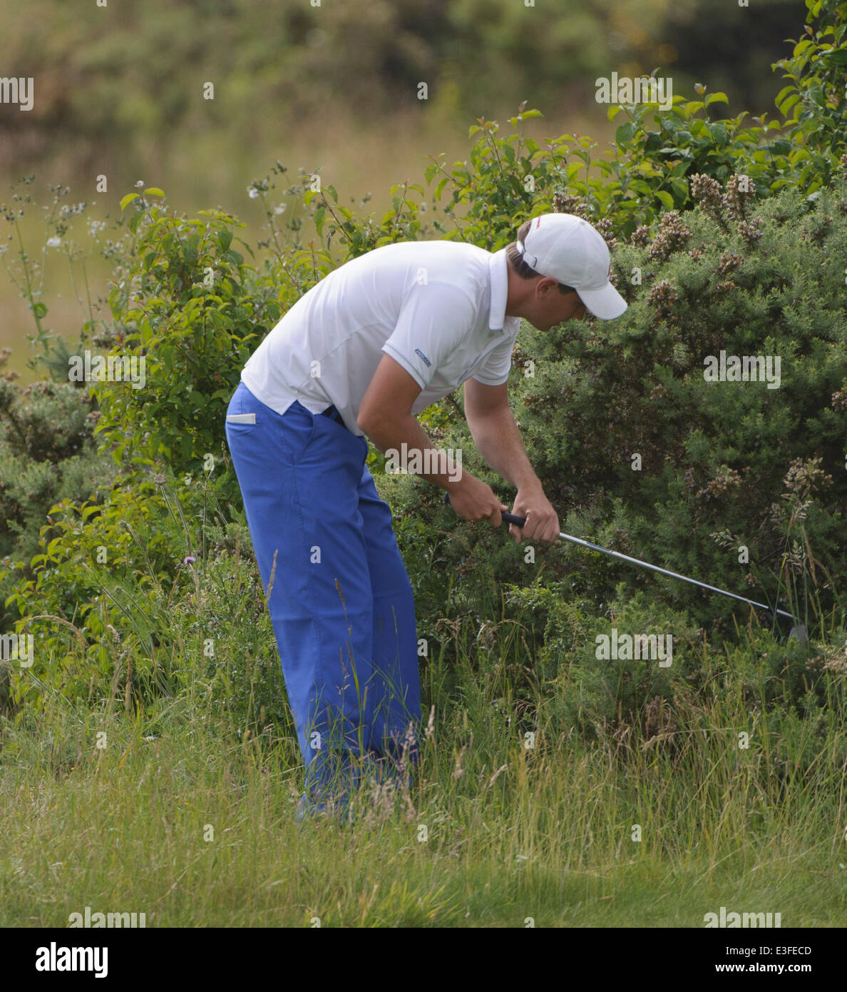 Ash, Kent, UK. 23rd June, 2014. The Open Golf Regional Qualifier played ...