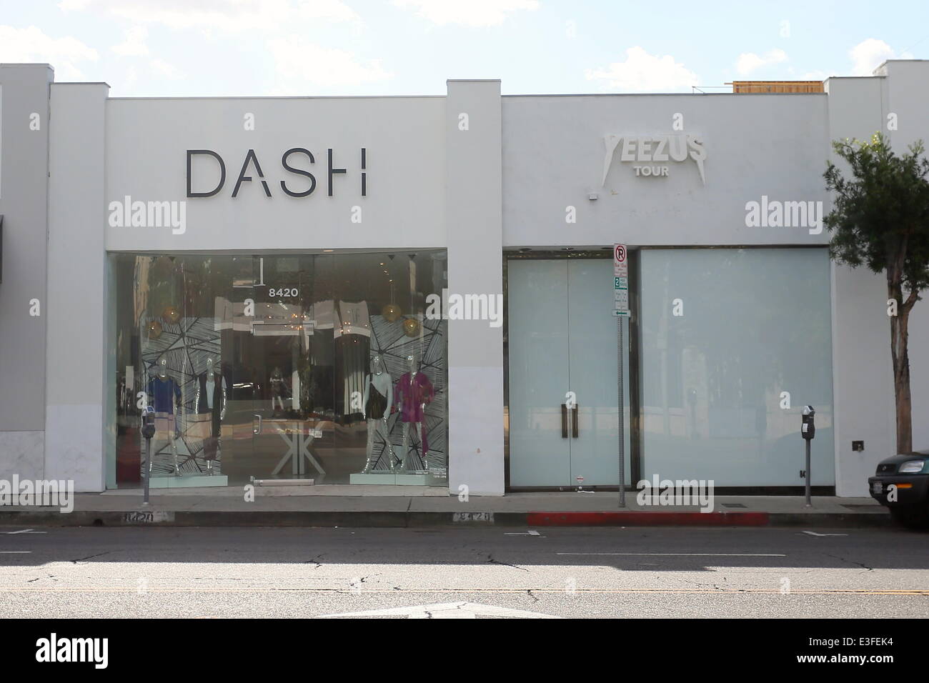 Kanye West has launched a pop up store for his Yeezus tour next to the ...
