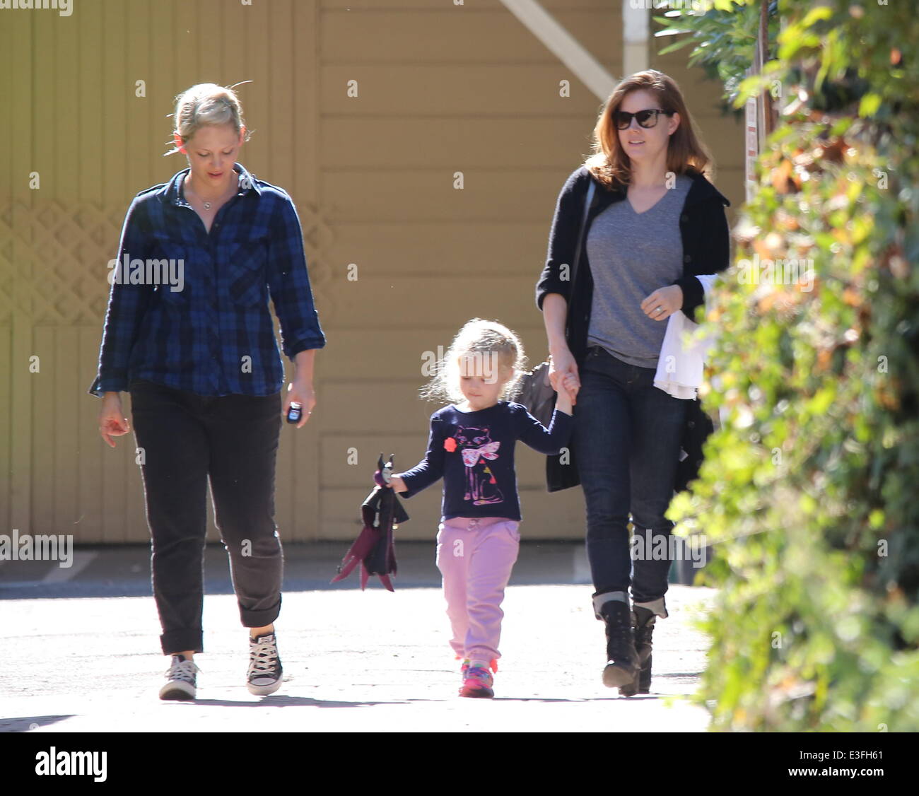 Amy Adams with daughter Aviana out and about in Studio City Featuring ...