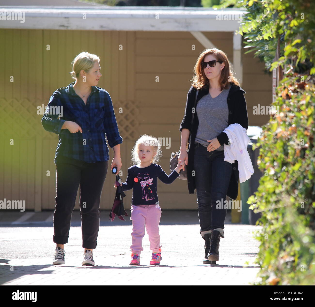 Amy Adams with daughter Aviana out and about in Studio City Featuring ...