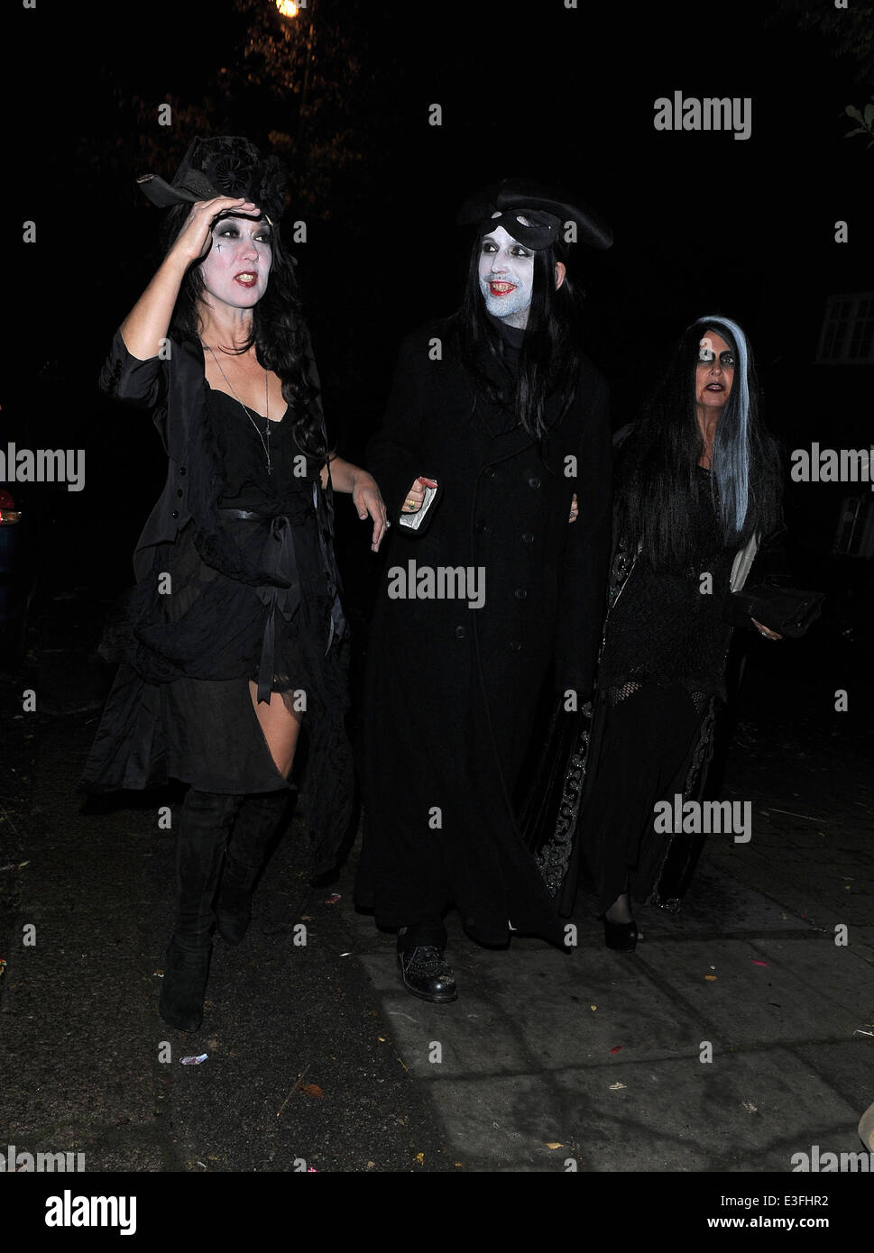 Jonathan Ross Halloween party Featuring: guests Where: London, United ...