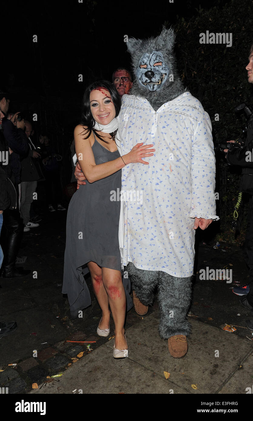 Jonathan Ross Halloween party Featuring: guests Where: London, United ...