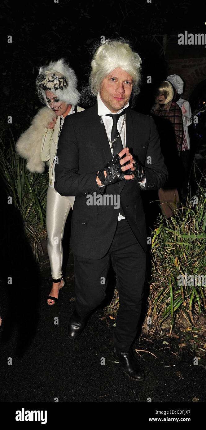 Jonathan Ross Halloween Party Featuring: Dermot Oleary Where: London ...