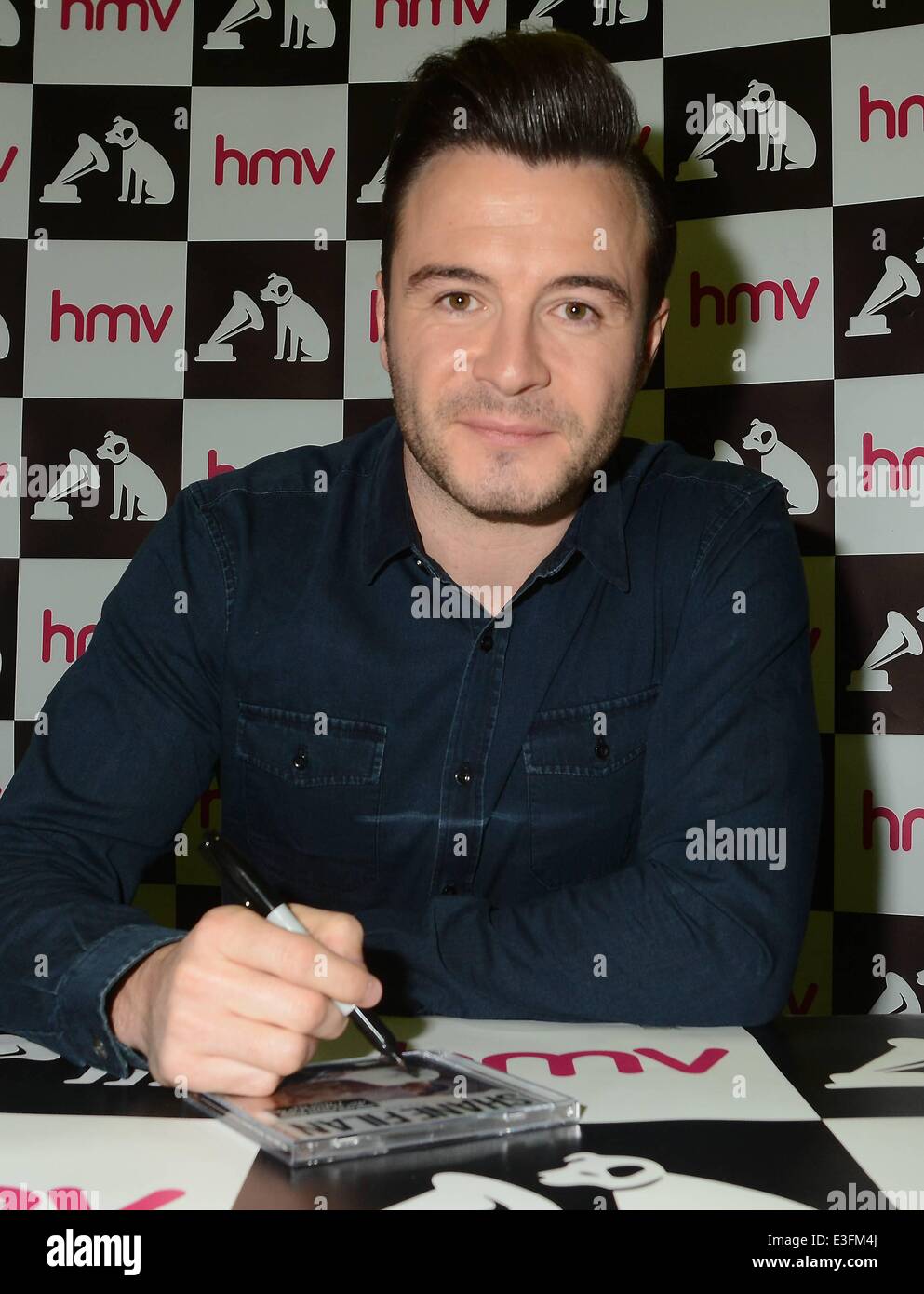 Shane Filan signs his debut solo album 'You And Me' at HMV Dundrum ...
