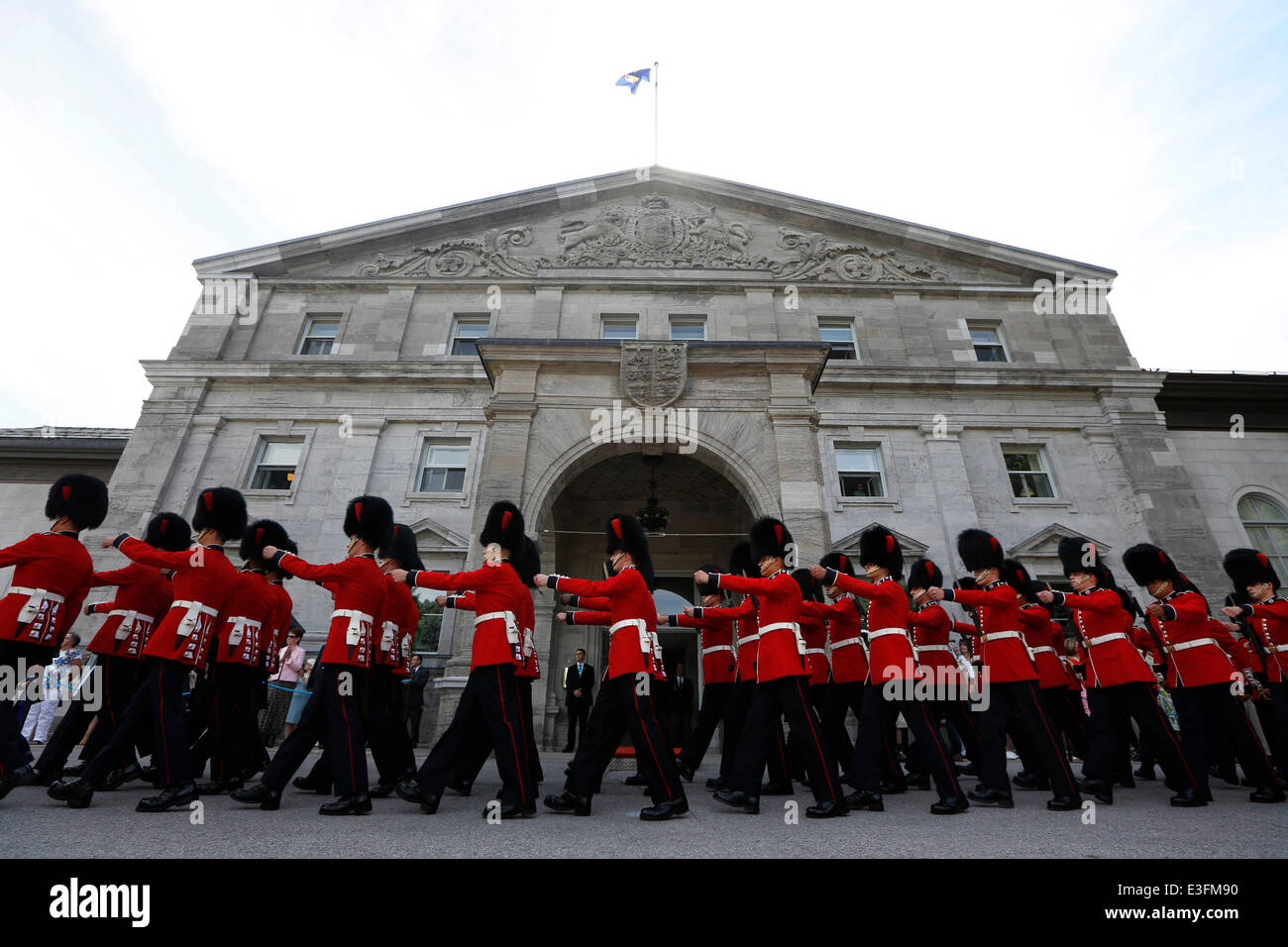 Canadian ceremonial guard hi-res stock photography and images - Alamy