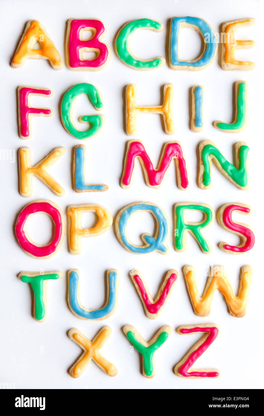 Alphabet of shapes hi-res stock photography and images - Alamy