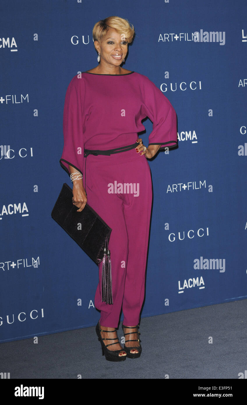 LACMA 2013 Art and Film Gala Featuring: Mary J. Blige Where: Los ...