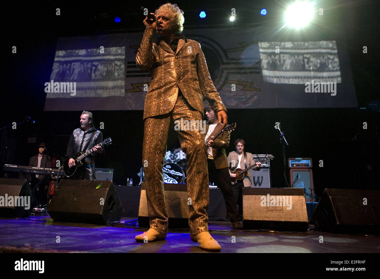 The Boomtown Rats perform live in concert at the O2 Academy Featuring ...