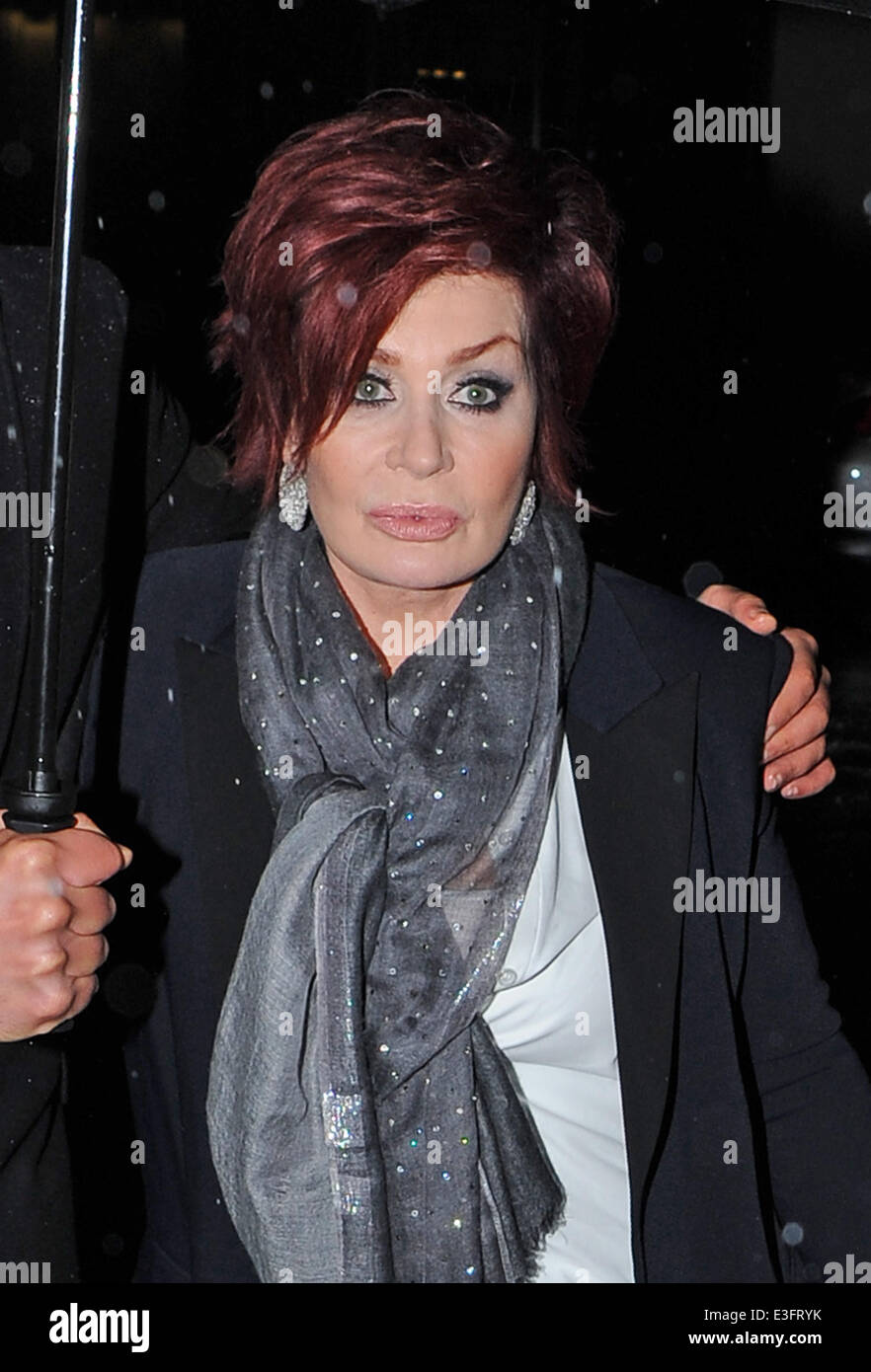X factor Judges Gary Barlow, Sharon Osbourne, Louis Walsh and Nicole ...