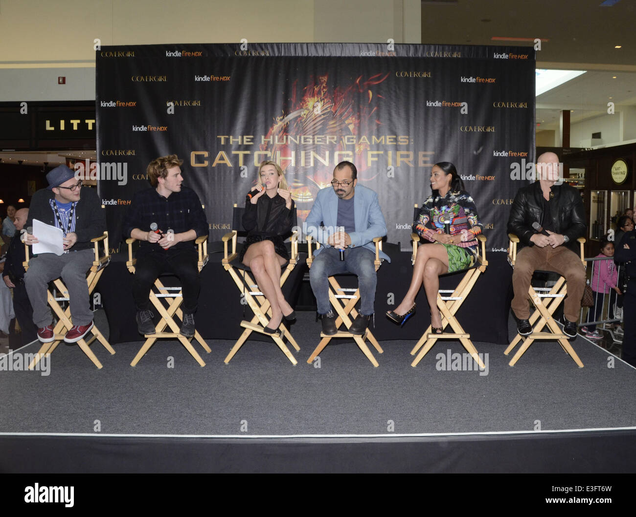 The Hunger Games: Catching Fire" Mall Tour Featuring: Buster,Sam ...