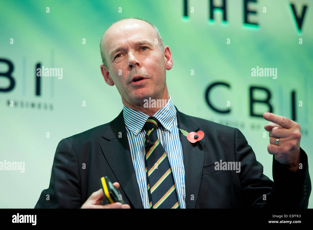 CBI Annual Conference held at the London Hilton Metropole. Featuring ...