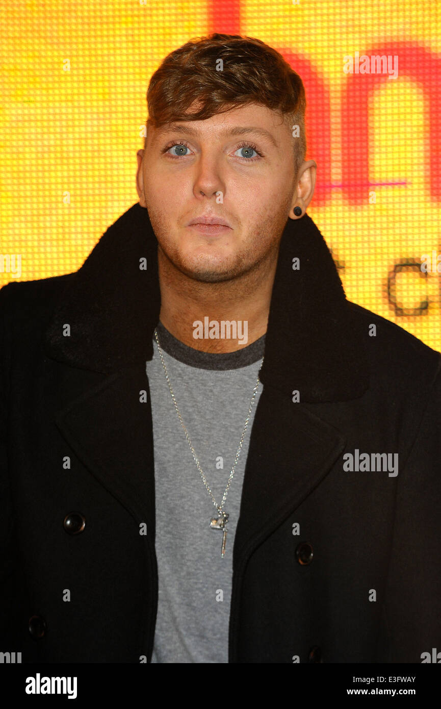 James Arthur signs copies of his CD 'James Arthur' at HMV on Oxford ...