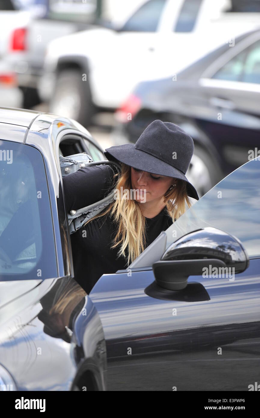 Hilary Duff out and about in West Hollywood. Duff was spotted wearing ...