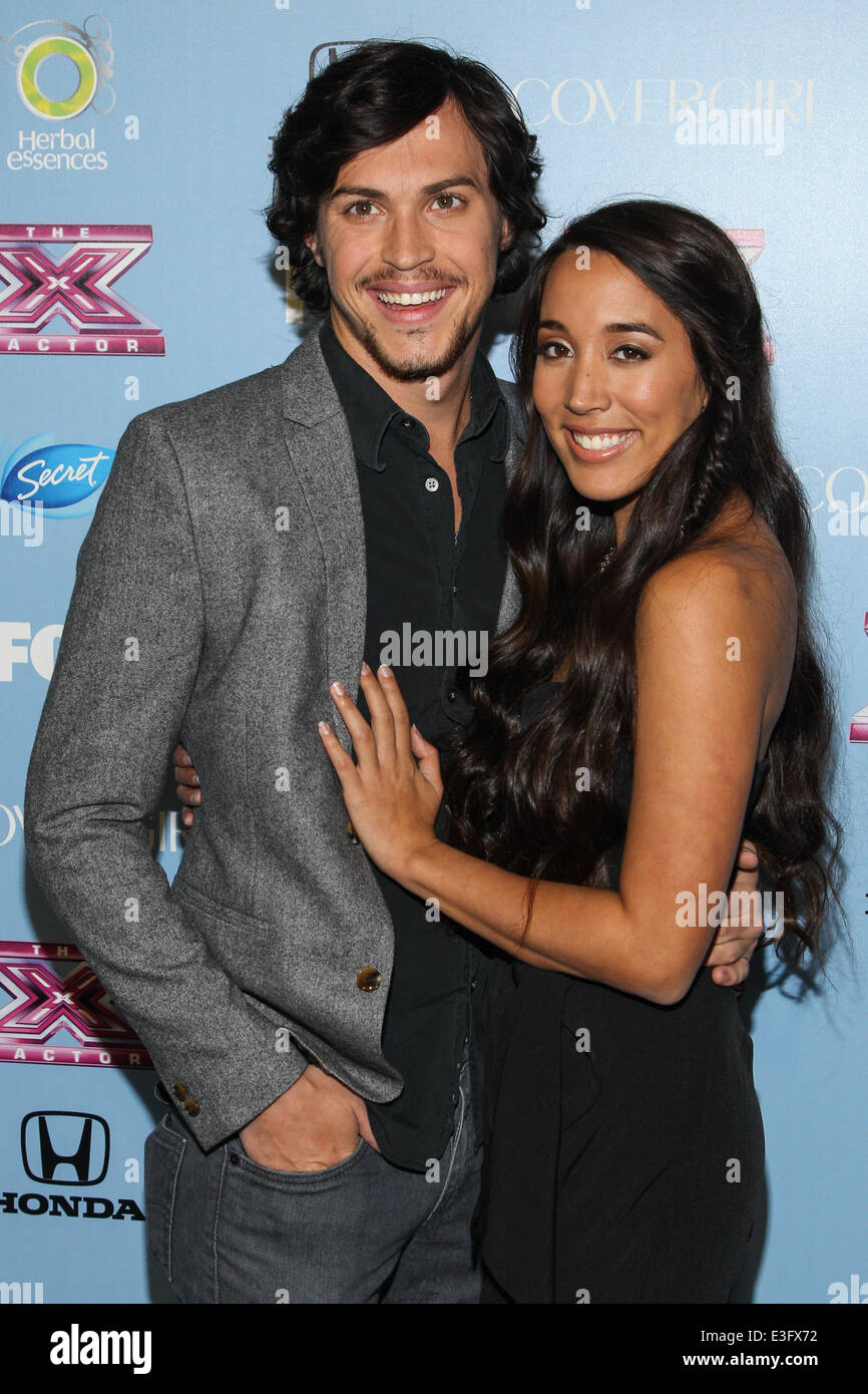 Contestants and judges attend FOX's "The X Factor" Season 3 Finalists ...