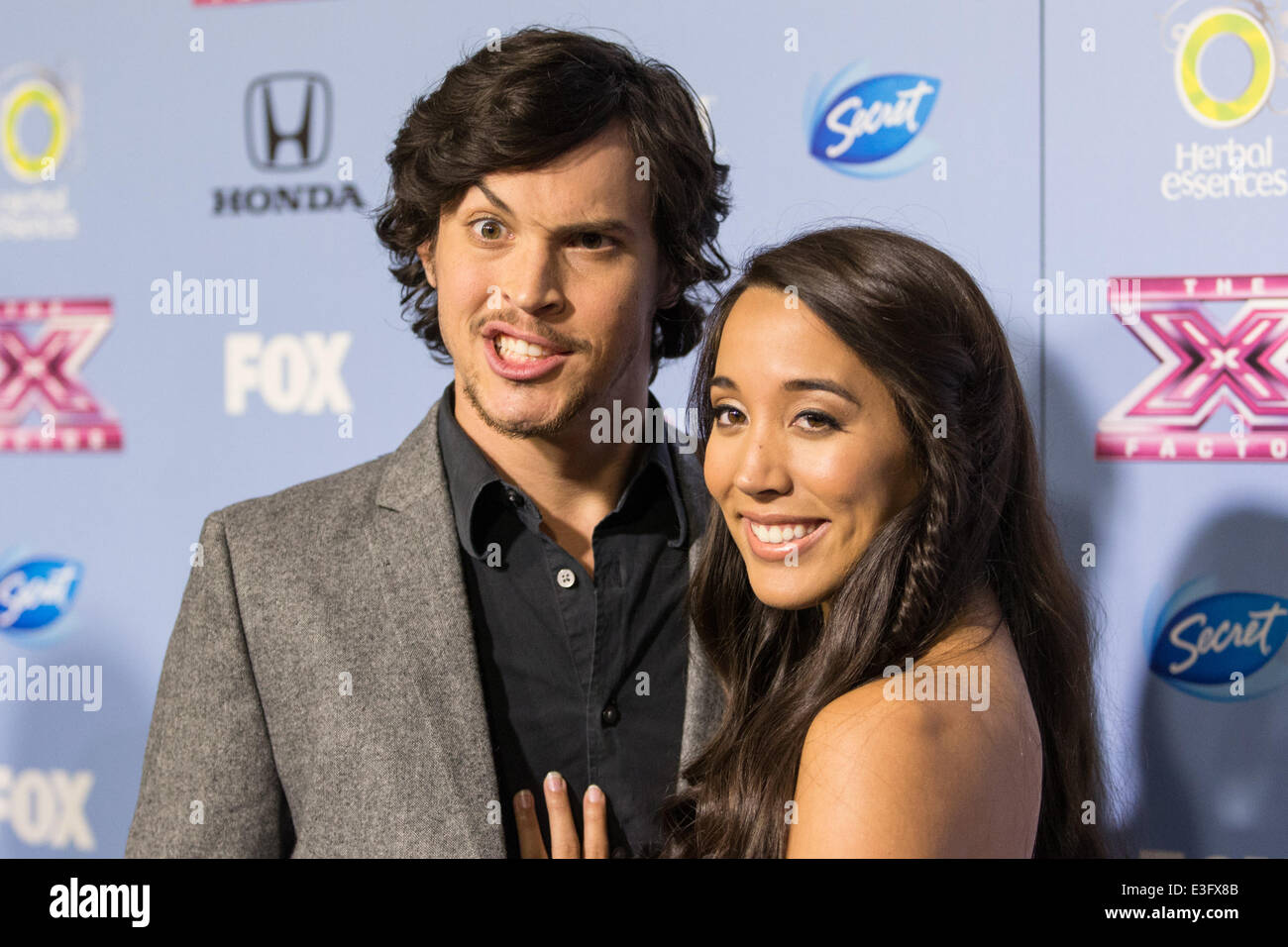 Contestants and judges attend FOX's "The X Factor" Season 3 Finalists ...