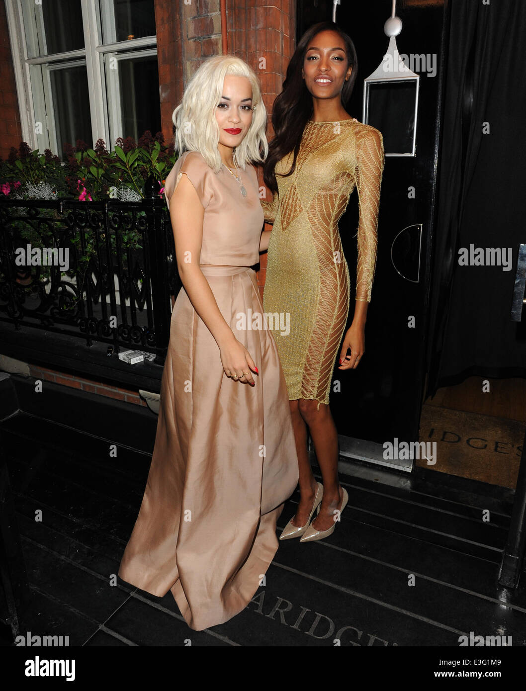 Stella McCartney and Rita Ora outside with Jourdan Dunn in Harper's ...