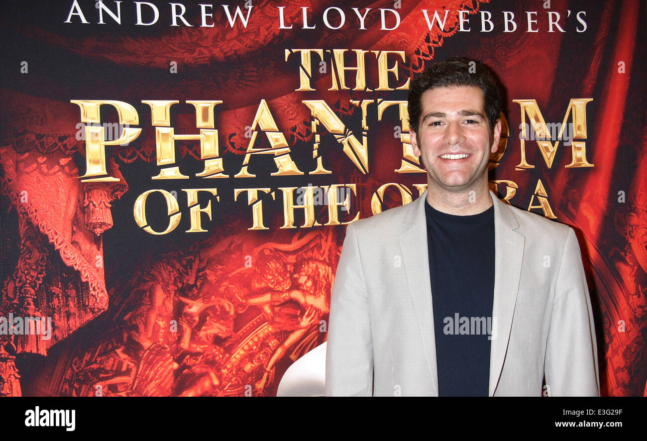 The Press Day for The Phantom of the Opera: The Tour, held at the New ...