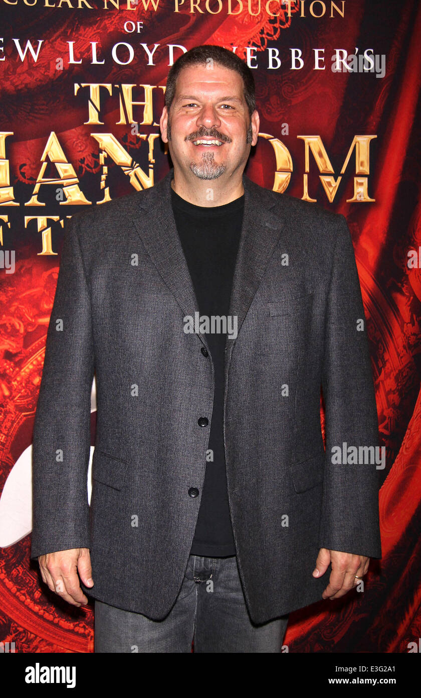 The Press Day for The Phantom of the Opera: The Tour, held at the New ...