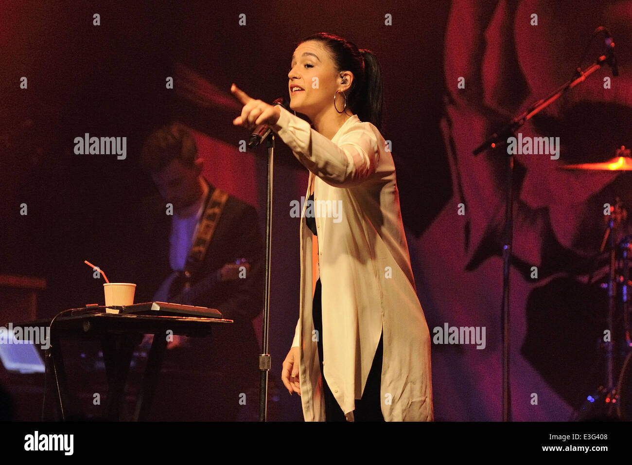 Jessie Ware performs at Phoenix Concert Theatre. Featuring: Jessie Ware ...