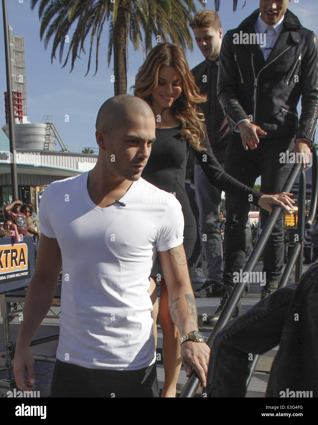 The Wanted Extra Featuring: The Wanted,Max George Where: Universal City ...