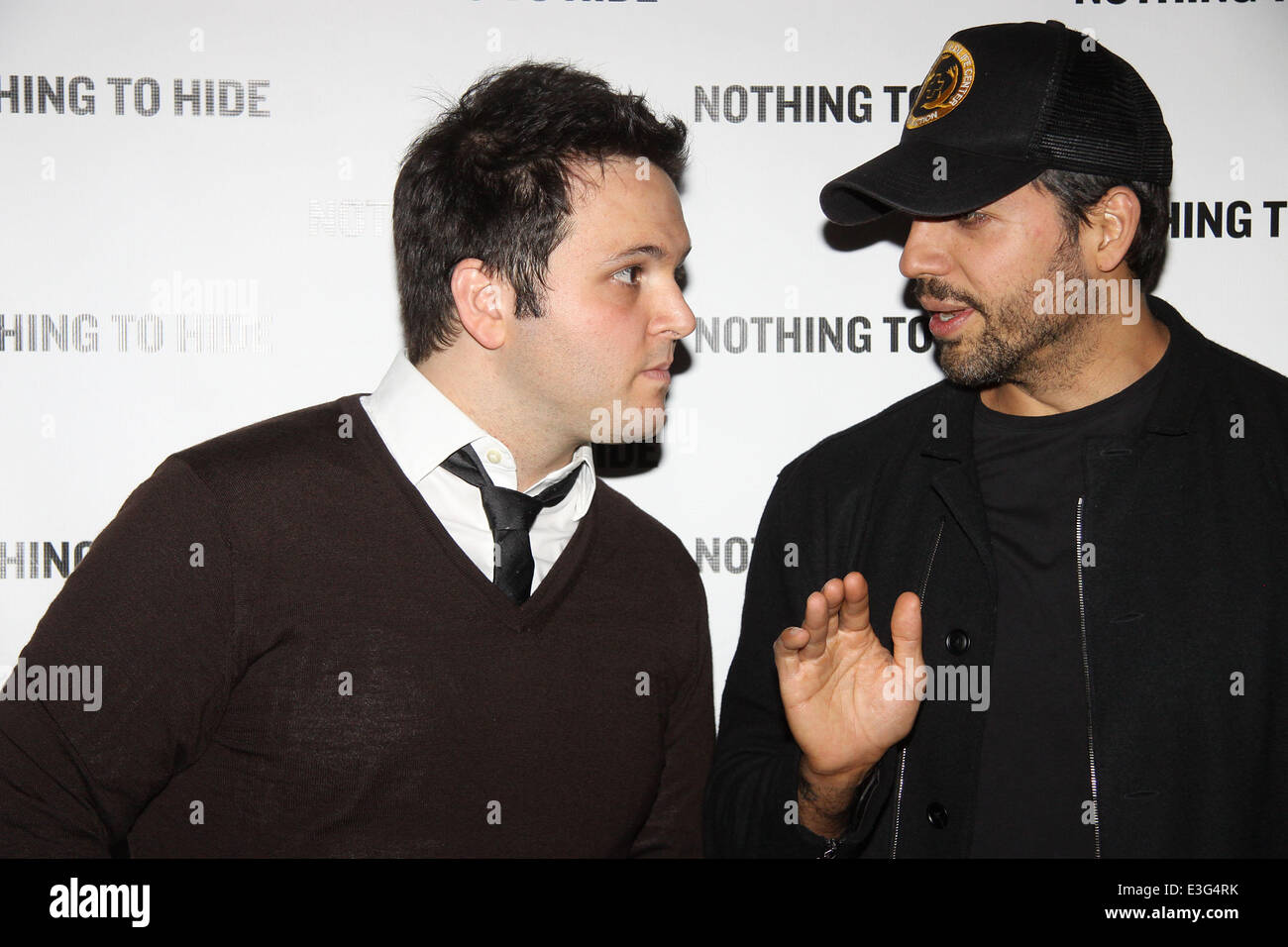 Opening night party for the new magic show Nothing To Hide, held at the ...