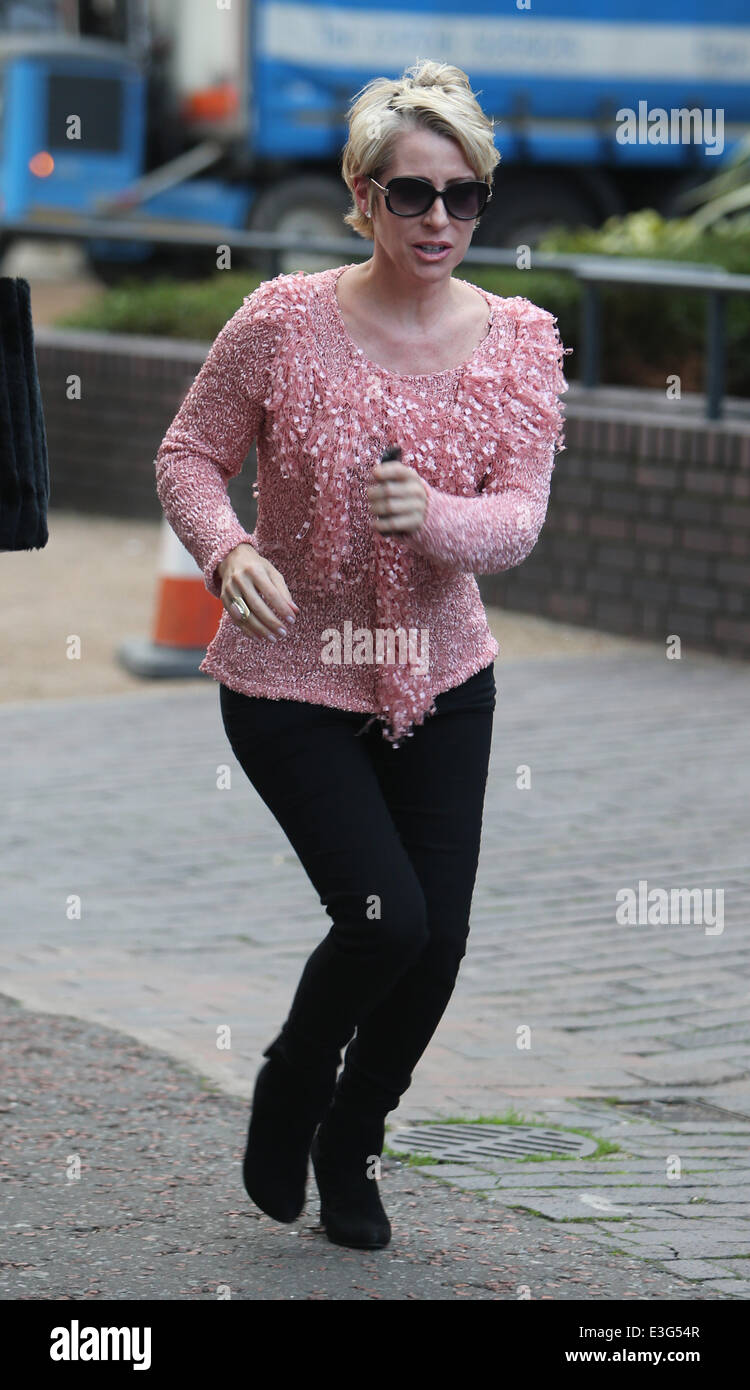 Sarah symonds outside itv studios featuring hi-res stock photography ...
