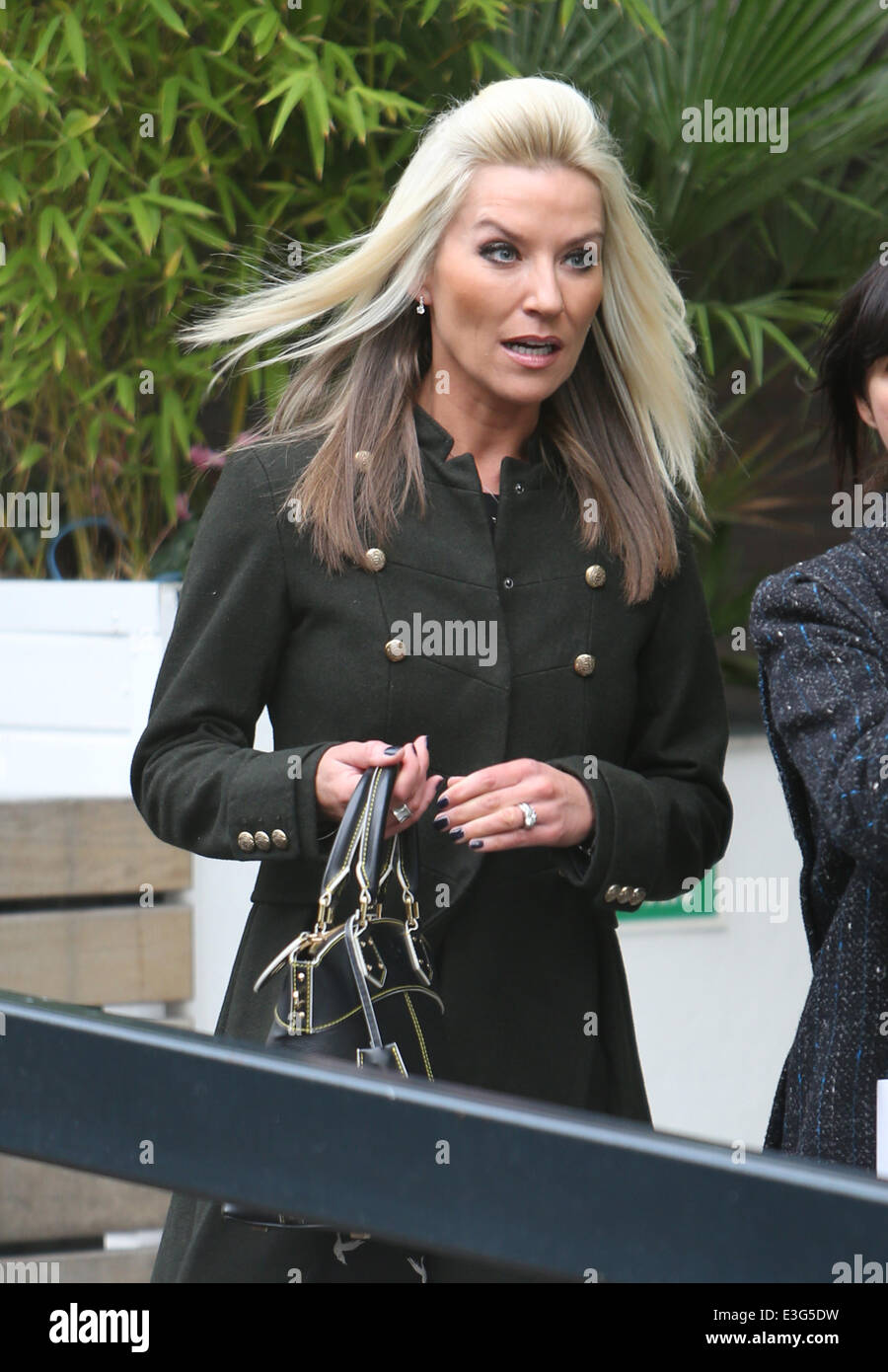 Zoe Lucker outside the itv studios Featuring: Zoe Lucker Where: London ...
