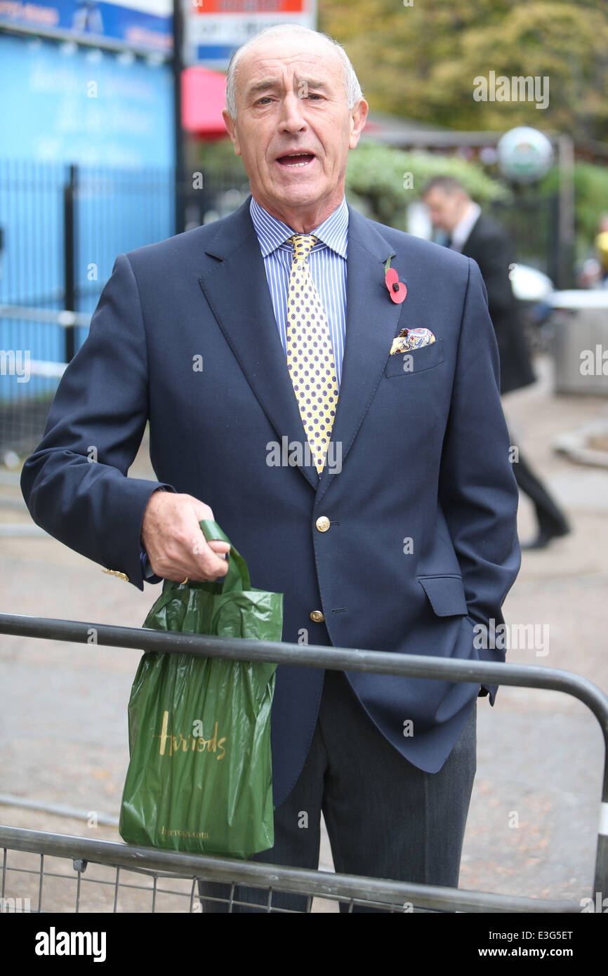 Len Goodman outside the itv studios Featuring: Len Goodman Where ...