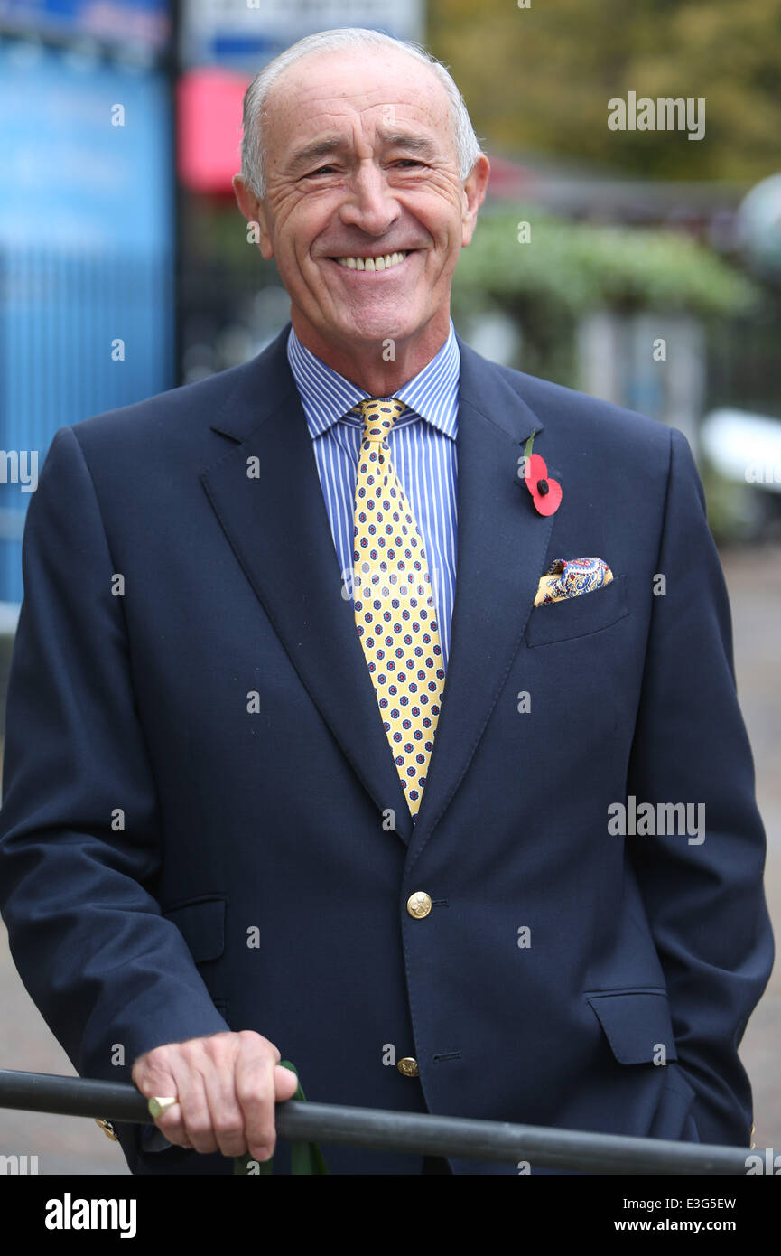 Len Goodman outside the itv studios Featuring: Len Goodman Where ...