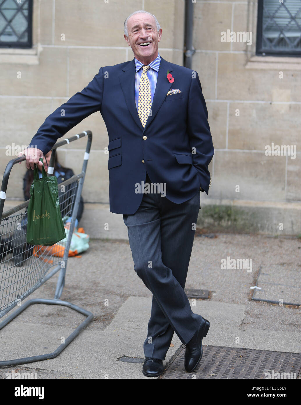 Len Goodman outside the itv studios Featuring: Len Goodman Where ...