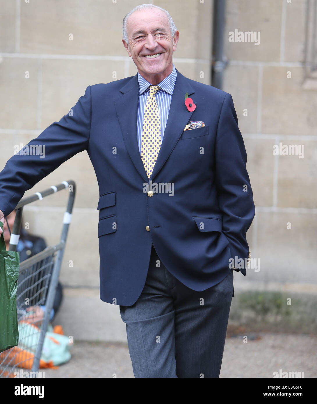 Len Goodman outside the itv studios Featuring: Len Goodman Where ...