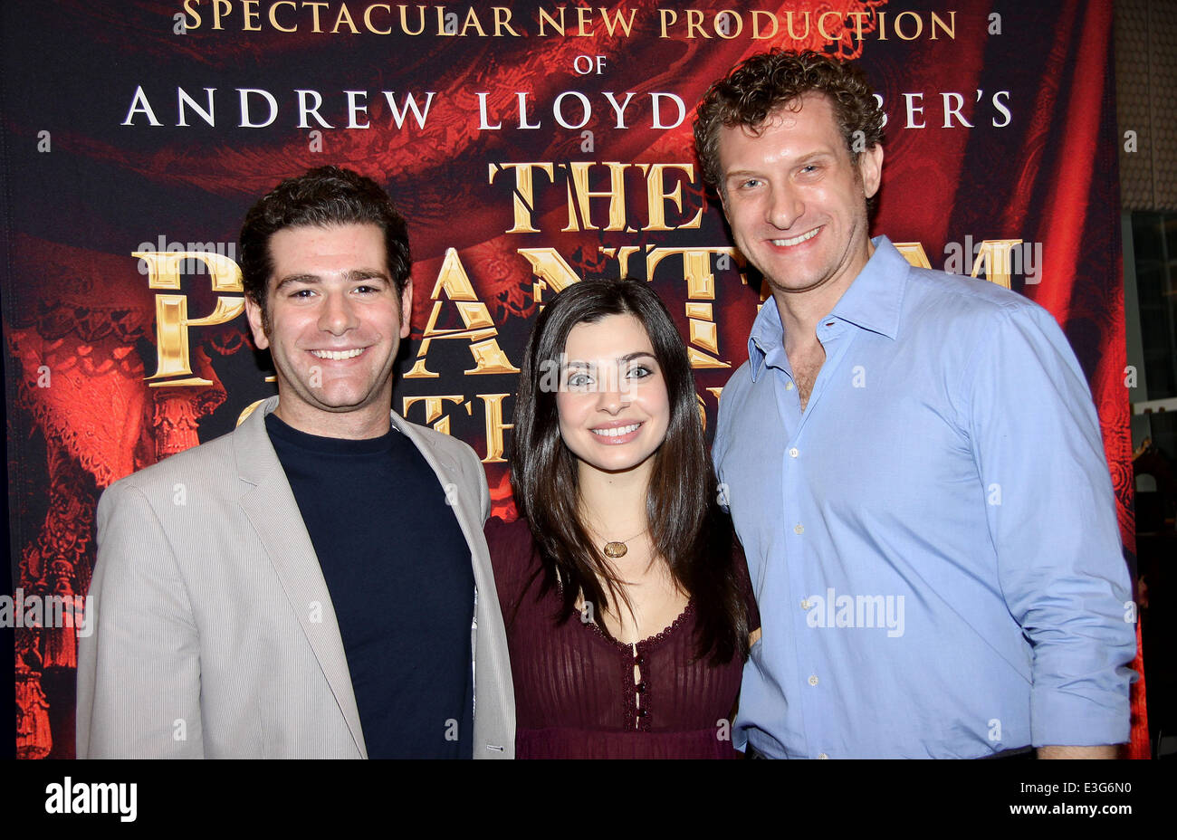 The Press Day for The Phantom of the Opera: The Tour, held at the New ...